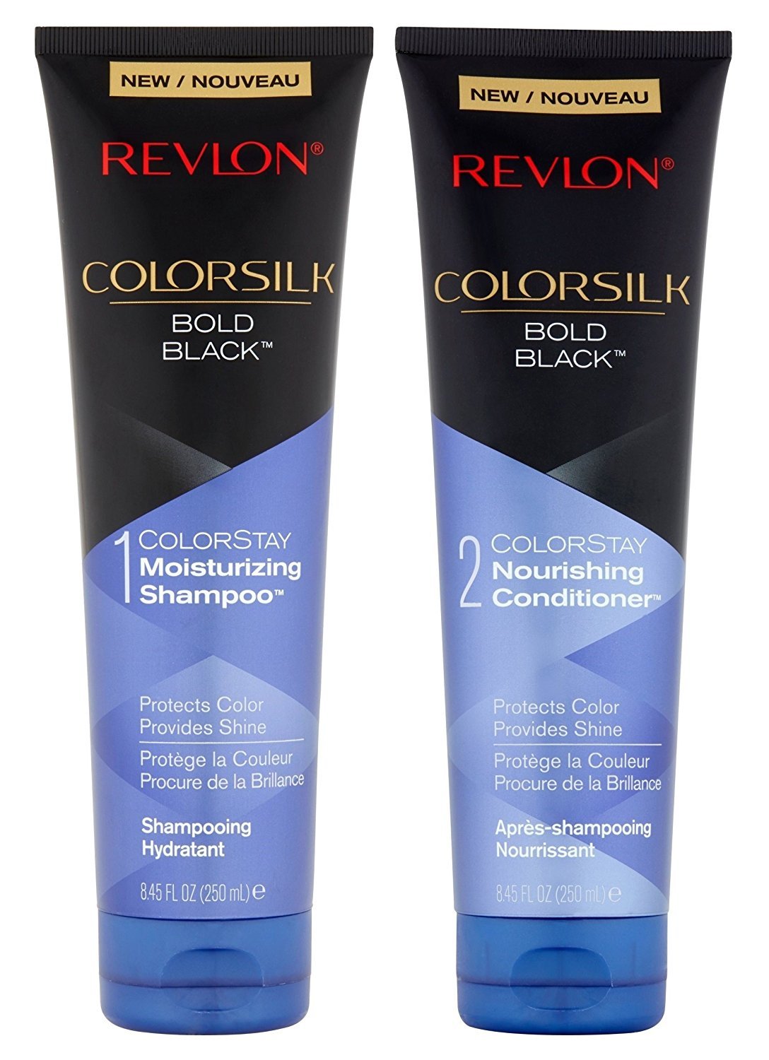 Amazon.com : Revlon ColorSilk Care Conditioner, Black, 8.45 Fluid Ounce ...