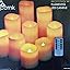 Amazon.com: Enpornk Flameless Candles LED Pillar Battery Operated ...