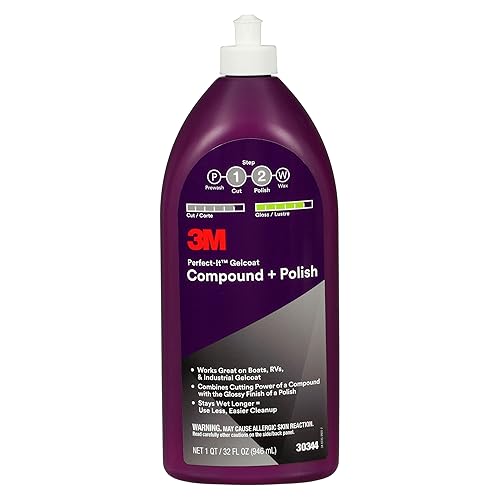 3M Perfect-It Gelcoat Compound + Polish 30344, 1 qt (32 fl oz/946 mL) in Kuwait | Whizz ...