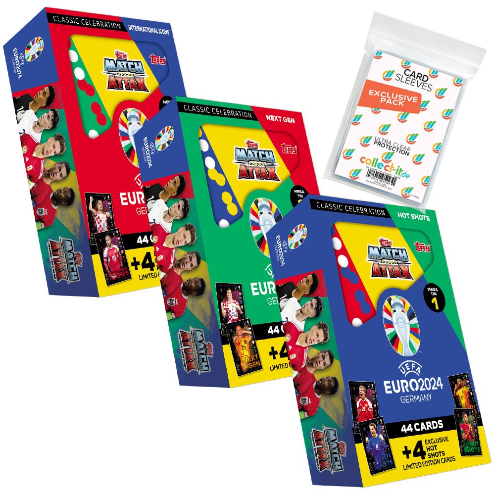 Mua Bundle with Match Attax UEFA Euro 2024 Germany - All 3 Different ...
