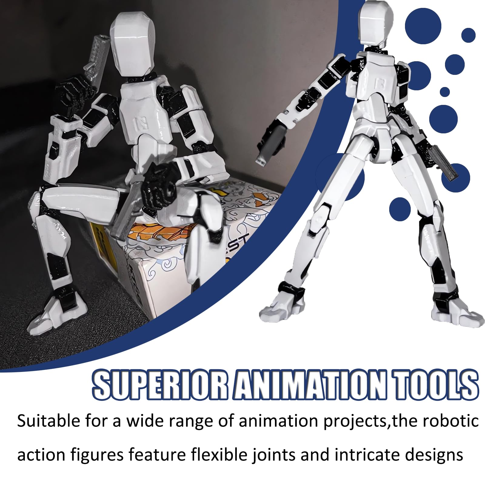 Mua THMAINU T13 Action Figure with 3 Types of Weapons and 3 Types of ...