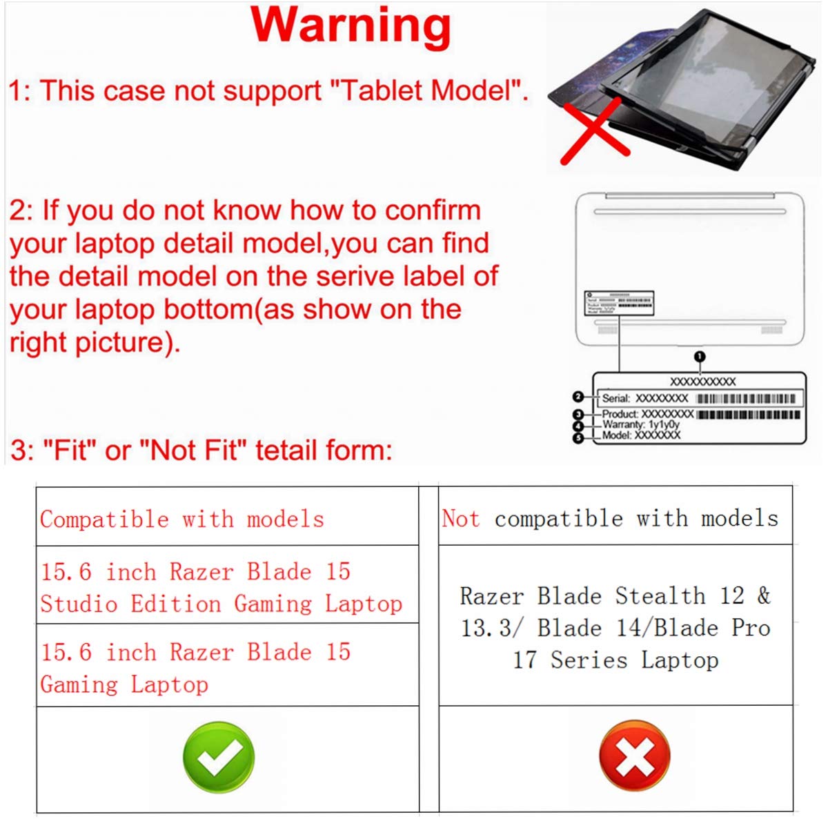 Mua Alapmk Protective Case for Razer Blade 15 Studio Edition/Blade 15 ...
