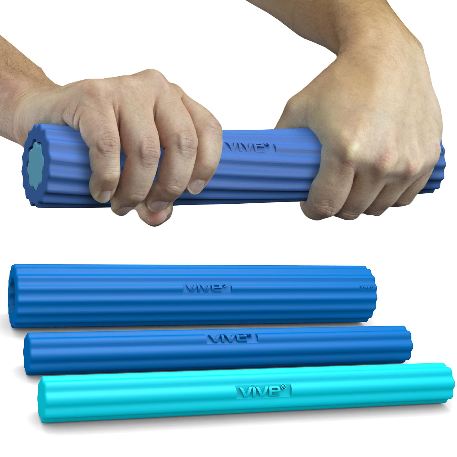 Mua Vive Twist Bars for Physical Therapy (3 Pack) - Weighted Hand Grip ...
