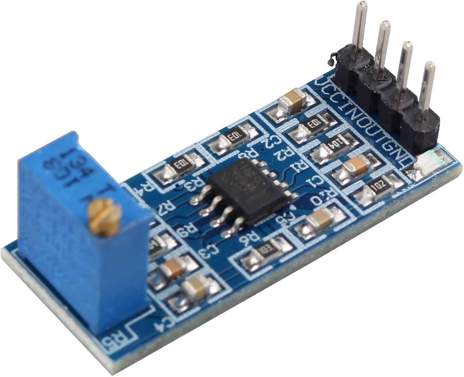 HALJIA LM358 100 Times Gain Signal Amplification Module Operational ...