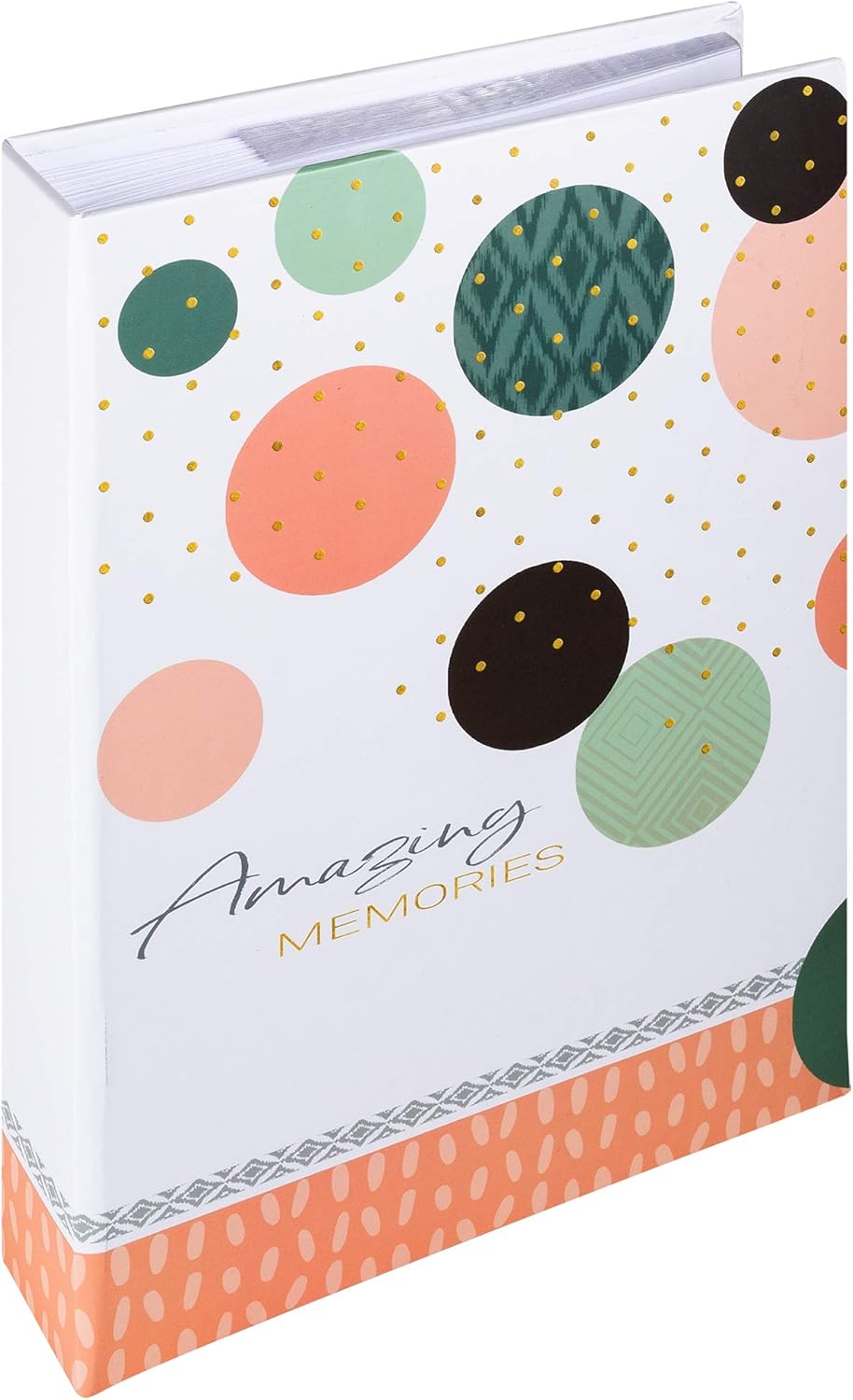 Walther design Album, Salmon, 300 photos 4×6 inch (10×15 cm) – BigaMart