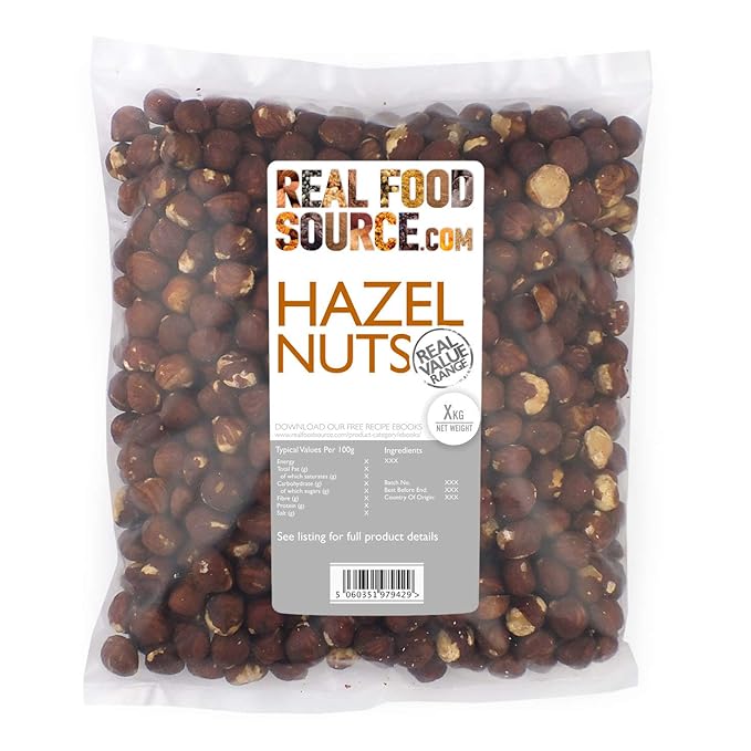 RealFoodSource Whole Hazelnuts 1KG: Amazon.co.uk: Grocery