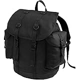 BW German Military Mountain Rucksack Backpack 25L Black: Amazon.co.uk ...