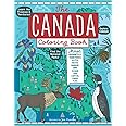 The Canada Coloring Book: Maps of Provinces and Territories with ...