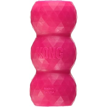 Pet Supplies : Pet Chew Toys : KONG Genius Mike Dog Toy, Small, Colors ...