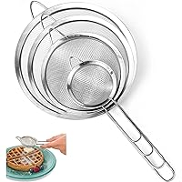 Bulaned Colador Microperforado de Acero Inoxidable, Colador ...