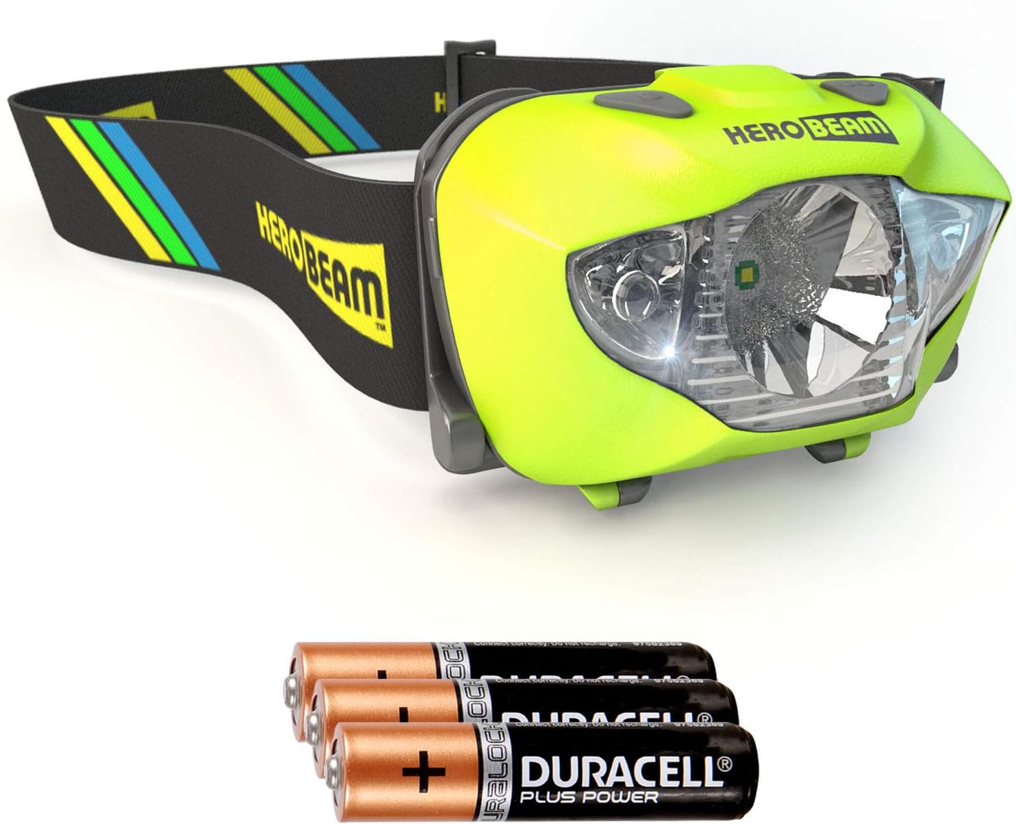 HeroBeam® LED Head Torch - Best Pocket-Sized Headlamp for Running, Dog ...