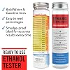 [2-Pack] Reusable Ethanol Testing Kit - Wide Mouth Fuel Test Bottle for ...