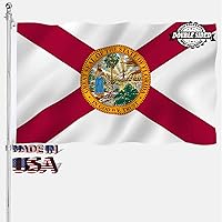 Amazon.com : Florida State Flag 3x5 Outdoor Double Sided Heavy Duty 3 ...
