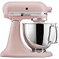 KitchenAid Artisan Series 5 Quart Tilt-Head Stand Mixer, Feather Pink ...