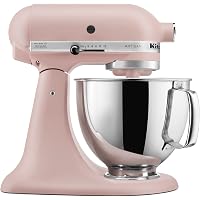 KitchenAid Artisan Series 5 Quart Tilt-Head Stand Mixer, Feather Pink ...