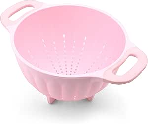 Amazon.com: KitchenAid Plastic Colander/Strainer, 5-Quart, Pink: Pink ...