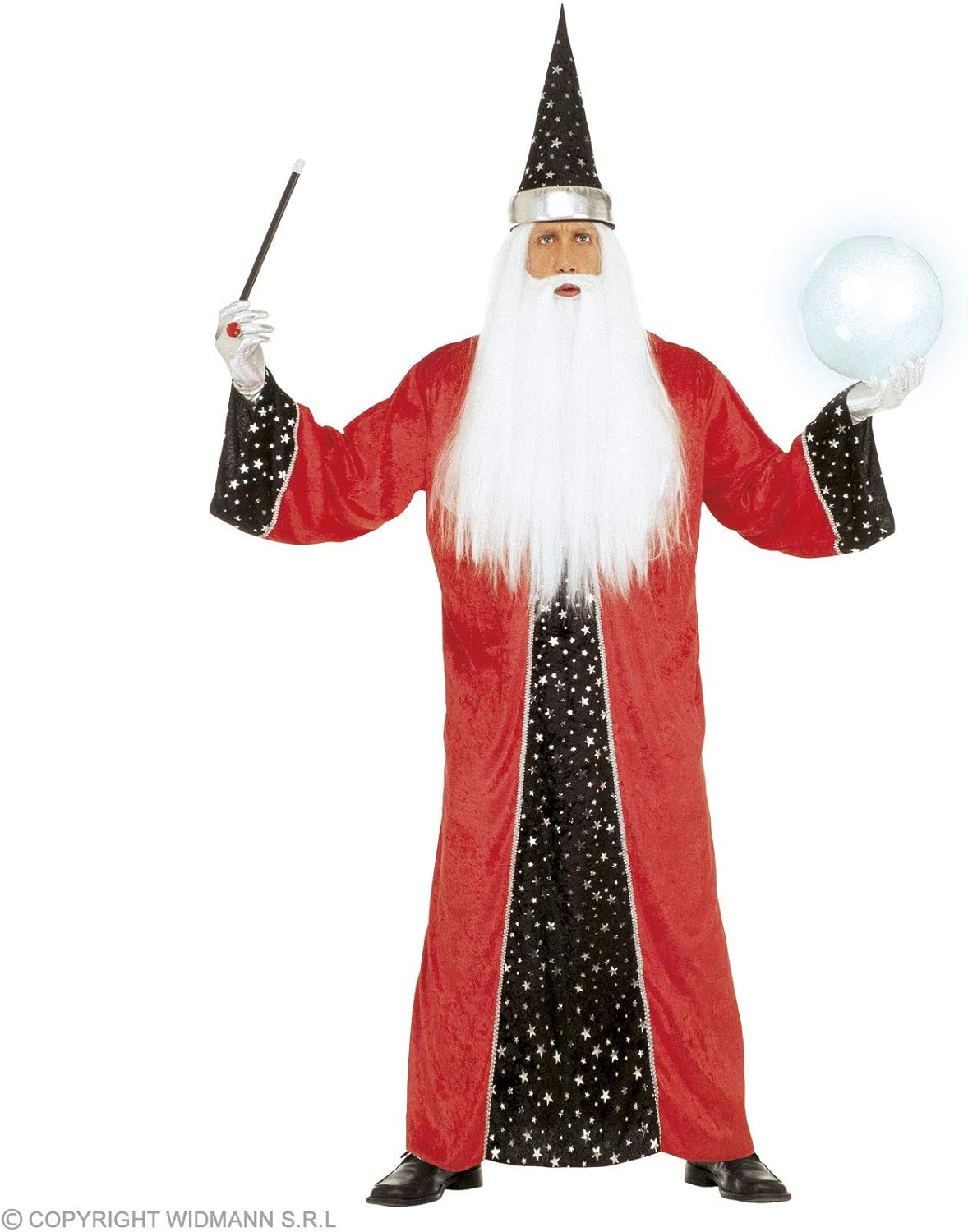 Mens Fantasy Wizard Costume Large UK 42/44″ for Harry Potter Theme ...