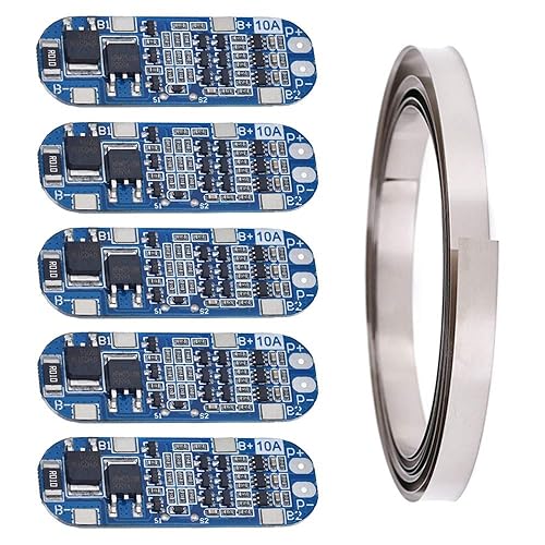 DAOKI 5PCS 3S 10A 11.1V/12V/12.6V Lithium Battery Protection Board ...