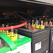 Amazon.com: Battery Watering System Caps with Water Level Monitors for ...