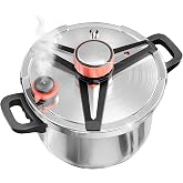 Amazon.com: 18/8 Stainless Steel Pressure Cooker 7 QT, [Save 70% ...