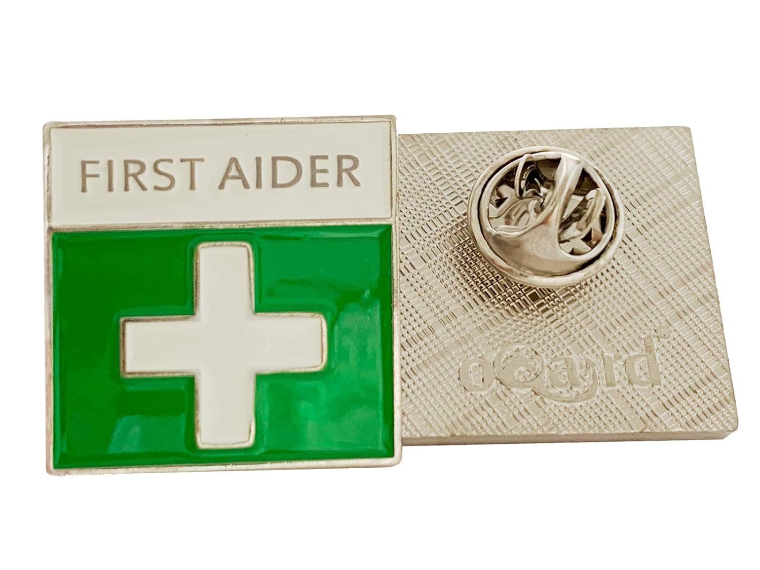 Oqard First Aider Badge - Pack of 1: Amazon.co.uk: Business, Industry ...