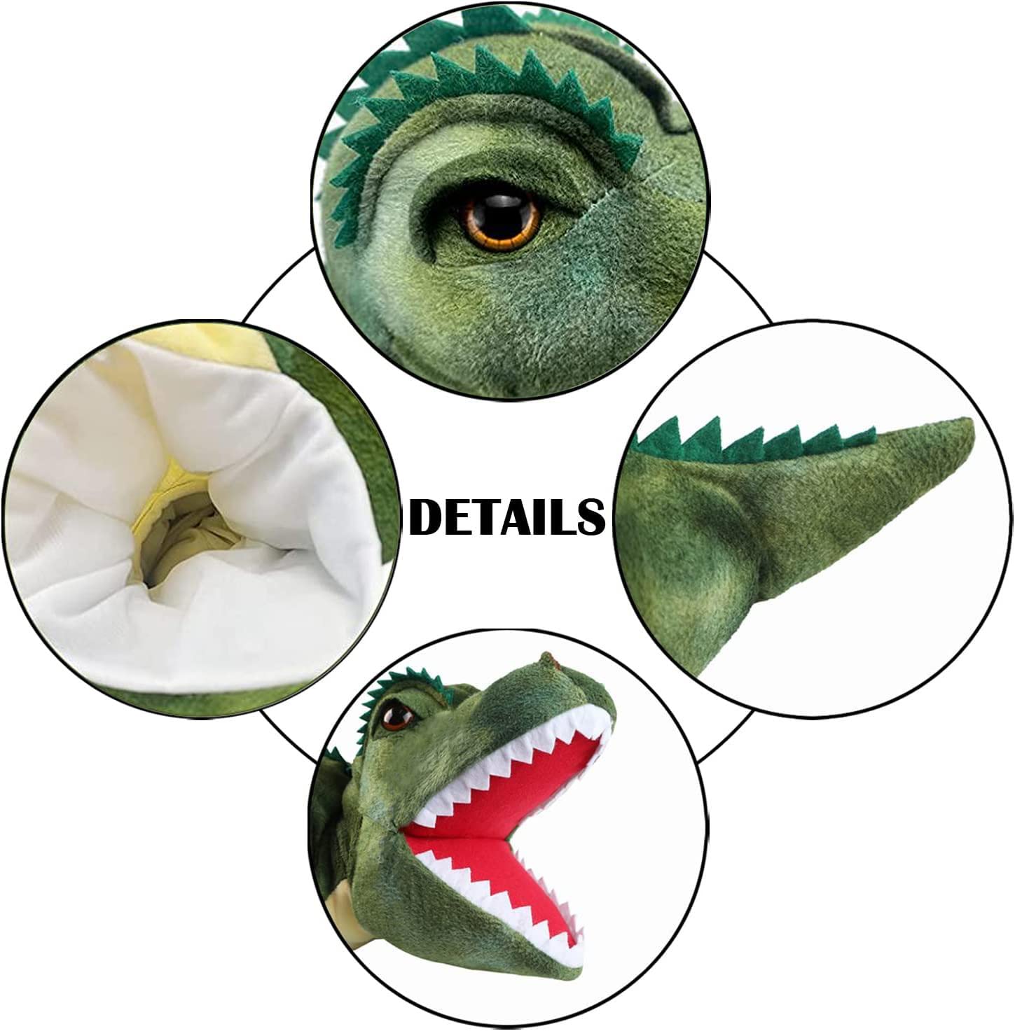 Mua Puppets Hand Puppets Puppets for Kids, Dinosaur Hand Puppets ...