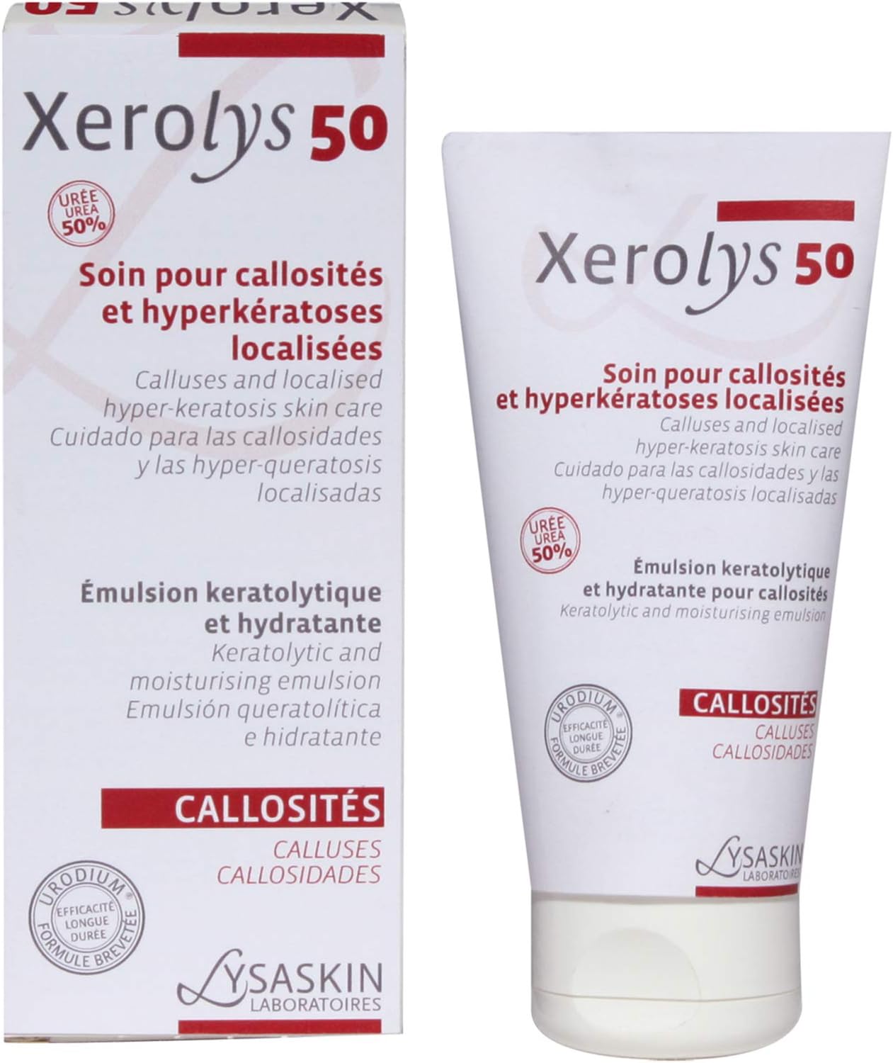 Lysaskin Xerolys 50 Hyper Keratosis Skin Care Cream, 40 ml: Buy Online ...