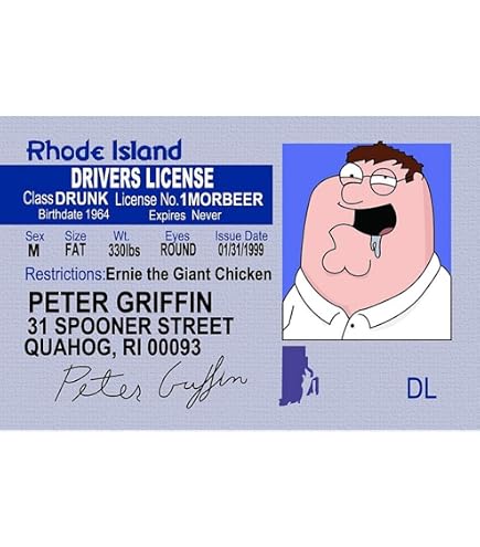 Simpsons Gifts Signs 4 Fun Parody Id Saul Goodman Drivers License Fake ...