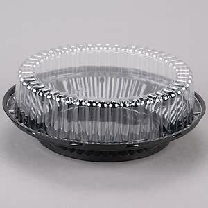 Amazon.com: Pactiv 9" Clear Round Plastic Pie Container Pie Keeper w ...