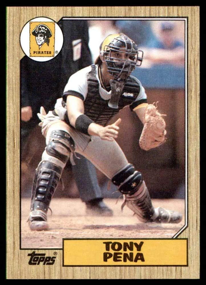 Amazon.com: 1987 Topps # 60 Tony Pena Pittsburgh Pirates (Baseball Card ...