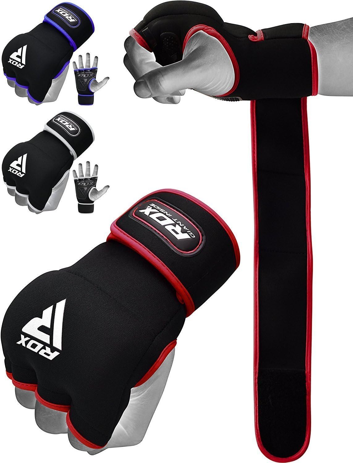 RDX Cinta Boxeo Vendas Mano Muñeca Elasticas Interiores Guantes MMA ...