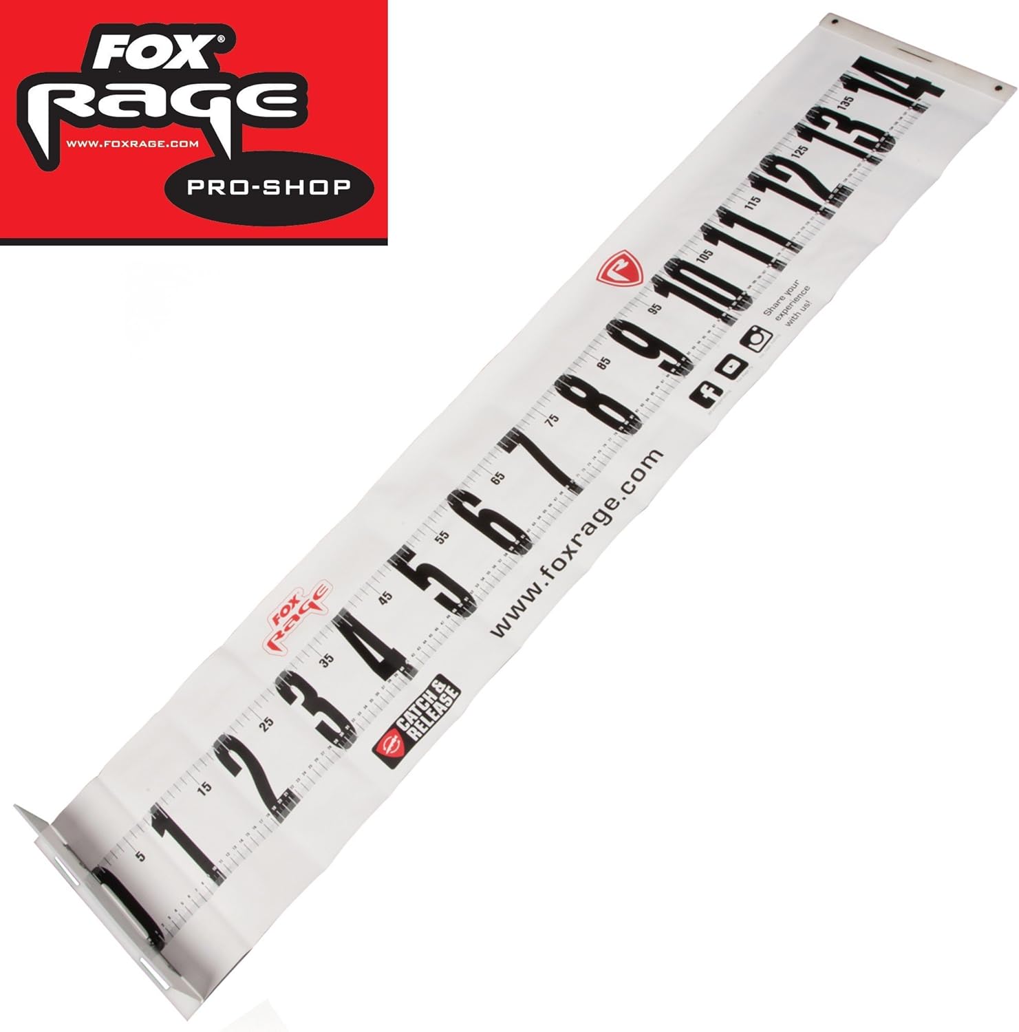 Fox Rage Voyager Fish Measure 140 cm – Mètre Ruban pour Prédateur Pêche ...