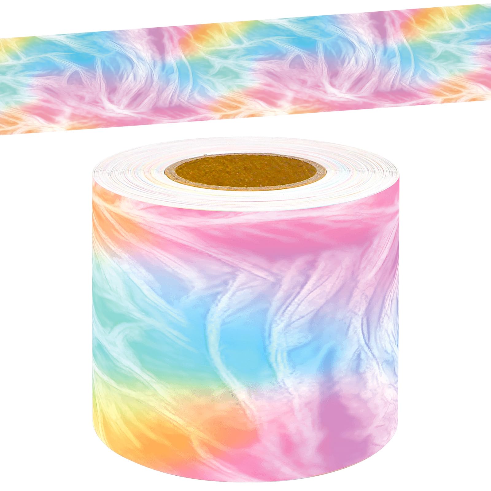 Tie Dye Bulletin Board Border Pastel Borders Classroom Bulletin Trim ...