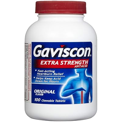 Gaviscon Extra Strength Chewable Antacid Tablets - Nepal | Ubuy