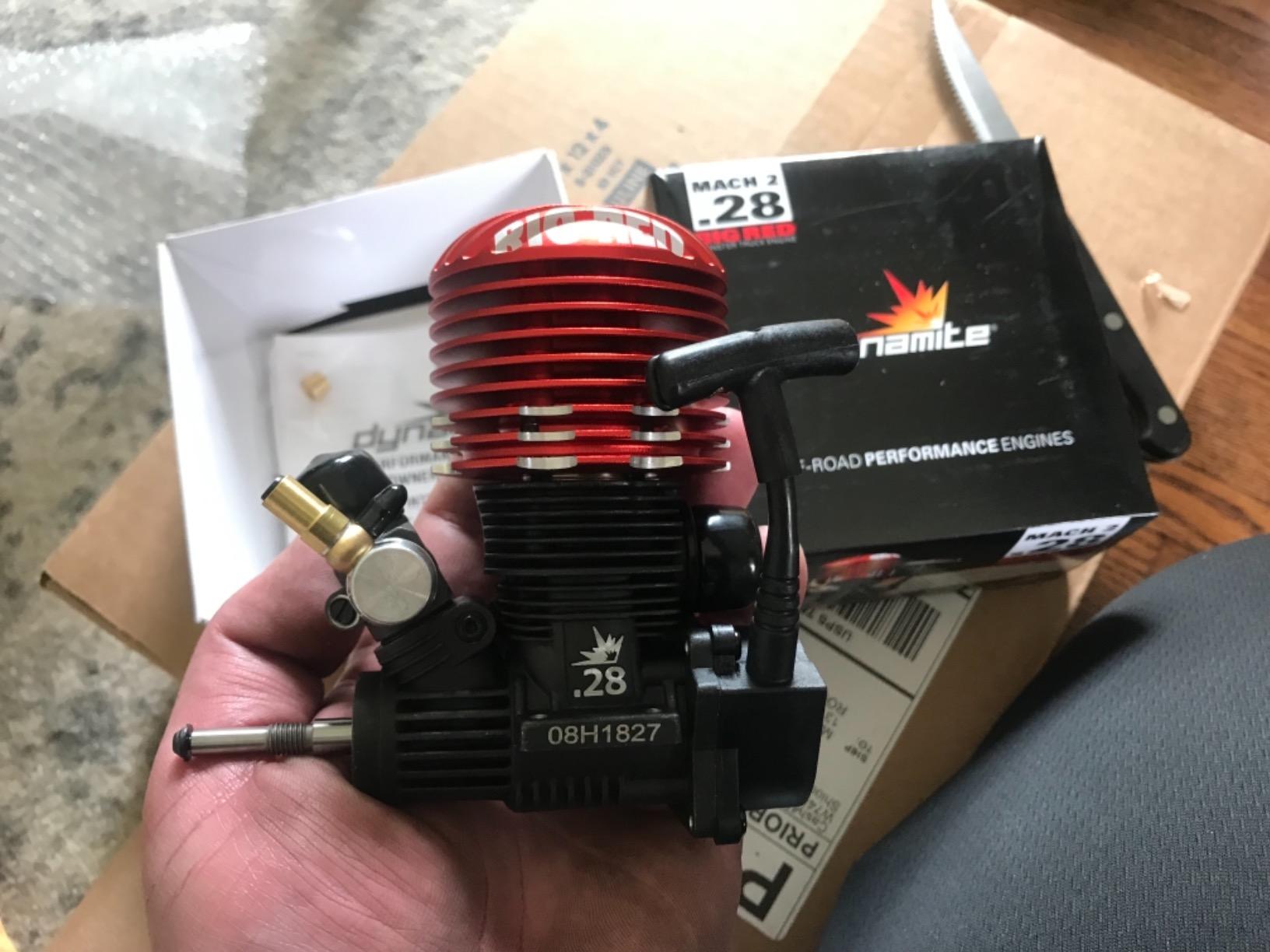 $28/mo - Finance Dynamite Big Red Monster .28 Mach 2 Engine with Pull ...