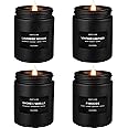 Amazon.com: Craft & Kin Scented Candles Set for Men | Vintage Leather ...