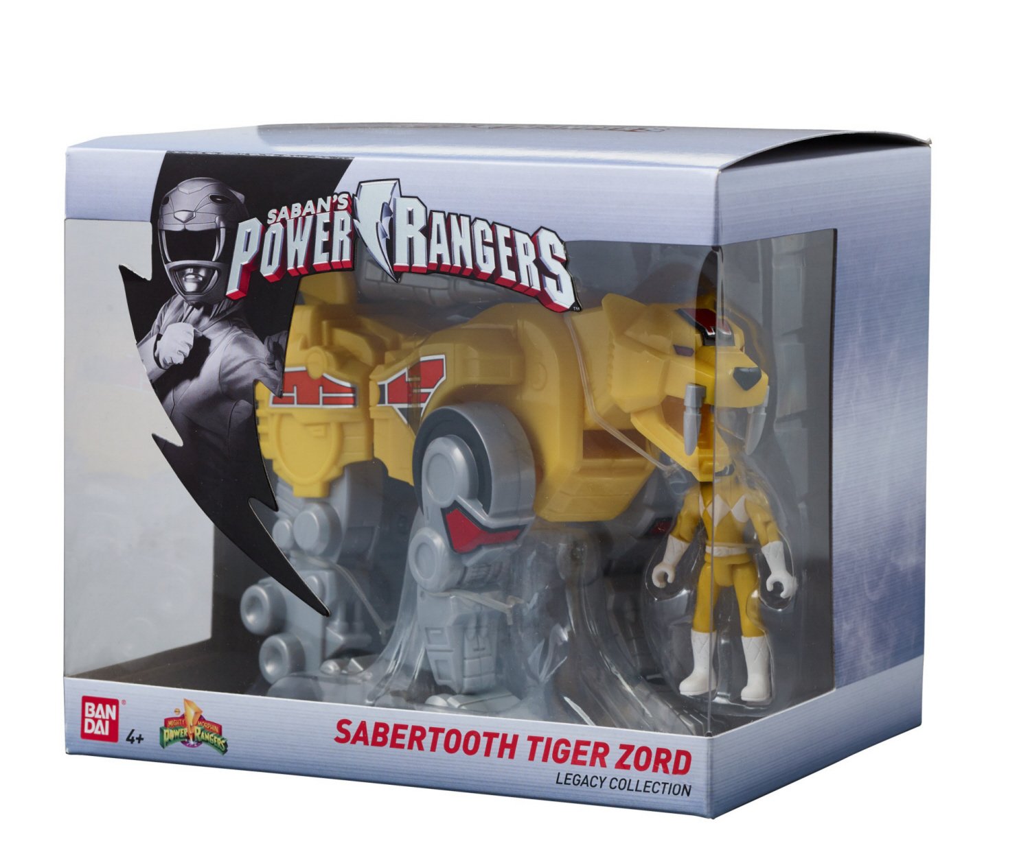 Mua Power Rangers Mighty Morphin Sabertooth Tiger Zord Action Figure ...