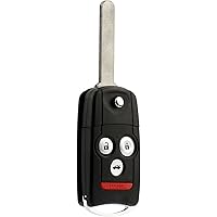 Amazon.com: fits 2007 2008 Acura TL Flip Key Fob Keyless Entry Remote ...