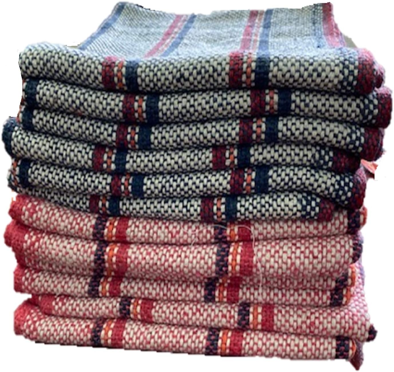 Jergas Paquete de 12 Piezas medida 100x50 cms: Amazon.com.mx: Hogar y ...