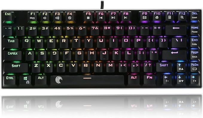 E-Element Z-88 RGB Mechanical Gaming Keyboard, Blue Switch - Tactile ...
