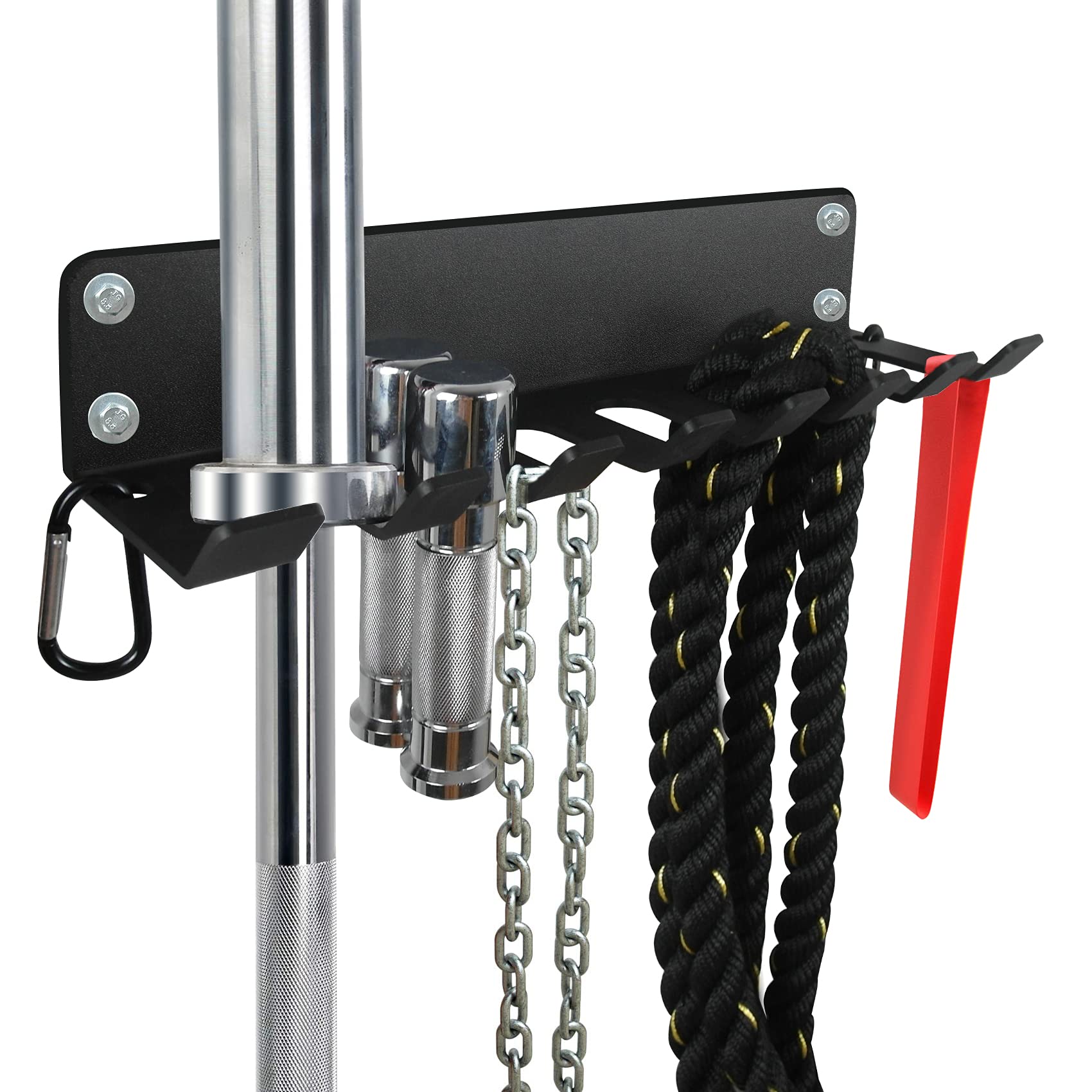 Vehcarc Home Gym Storage, Heavy-Duty Barbell Holder, Barbell Storage ...