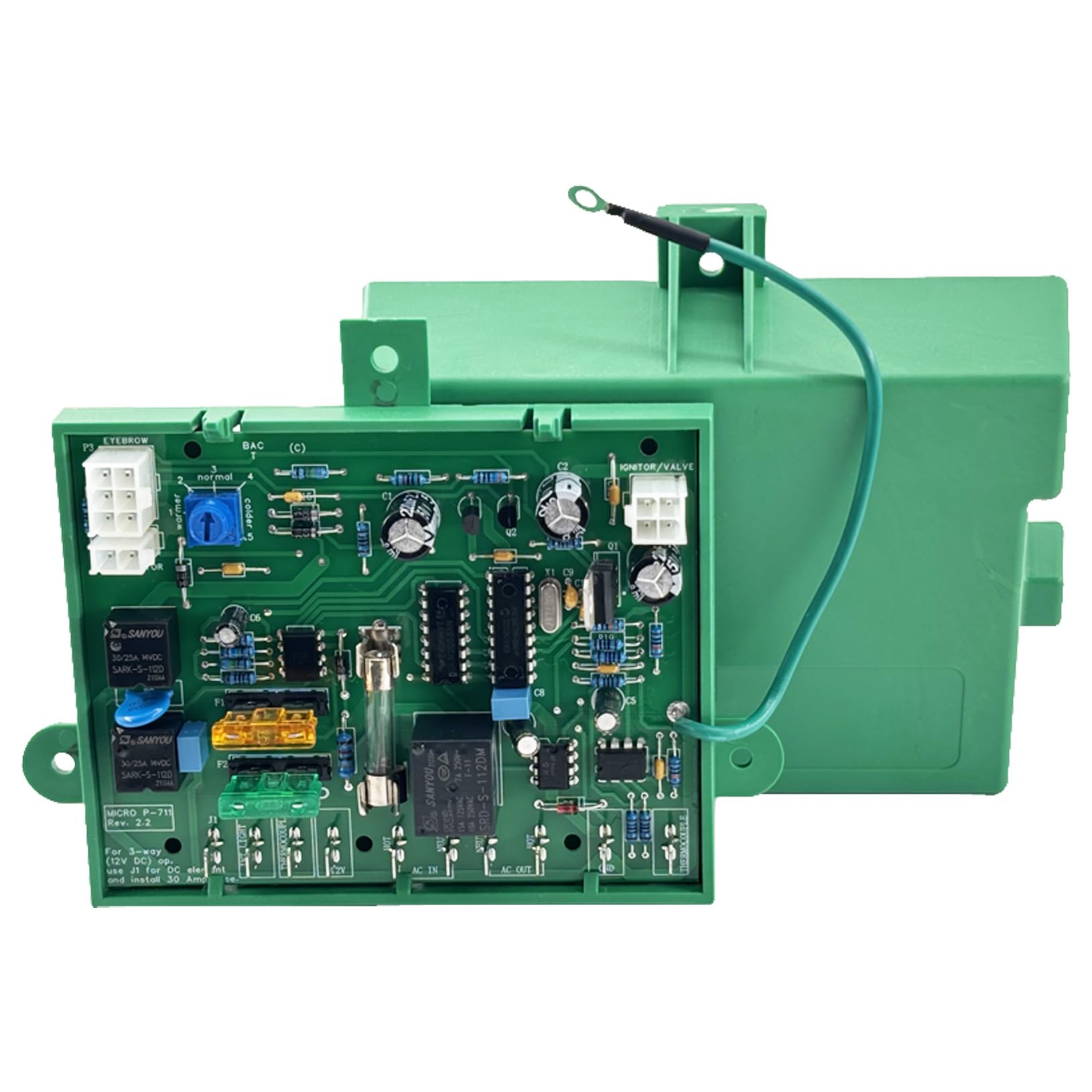 Trucktok Micro P-711 Refrigerator Control Circuit Board Replacement for ...