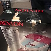 REVLON Pediprep Foot Spa and Pedicure Set with Nine Accessories: Amazon ...