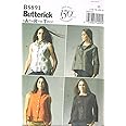 Amazon.com: BUTTERICK PATTERNS B5891 Misses' Top Sewing Templates, Size ...
