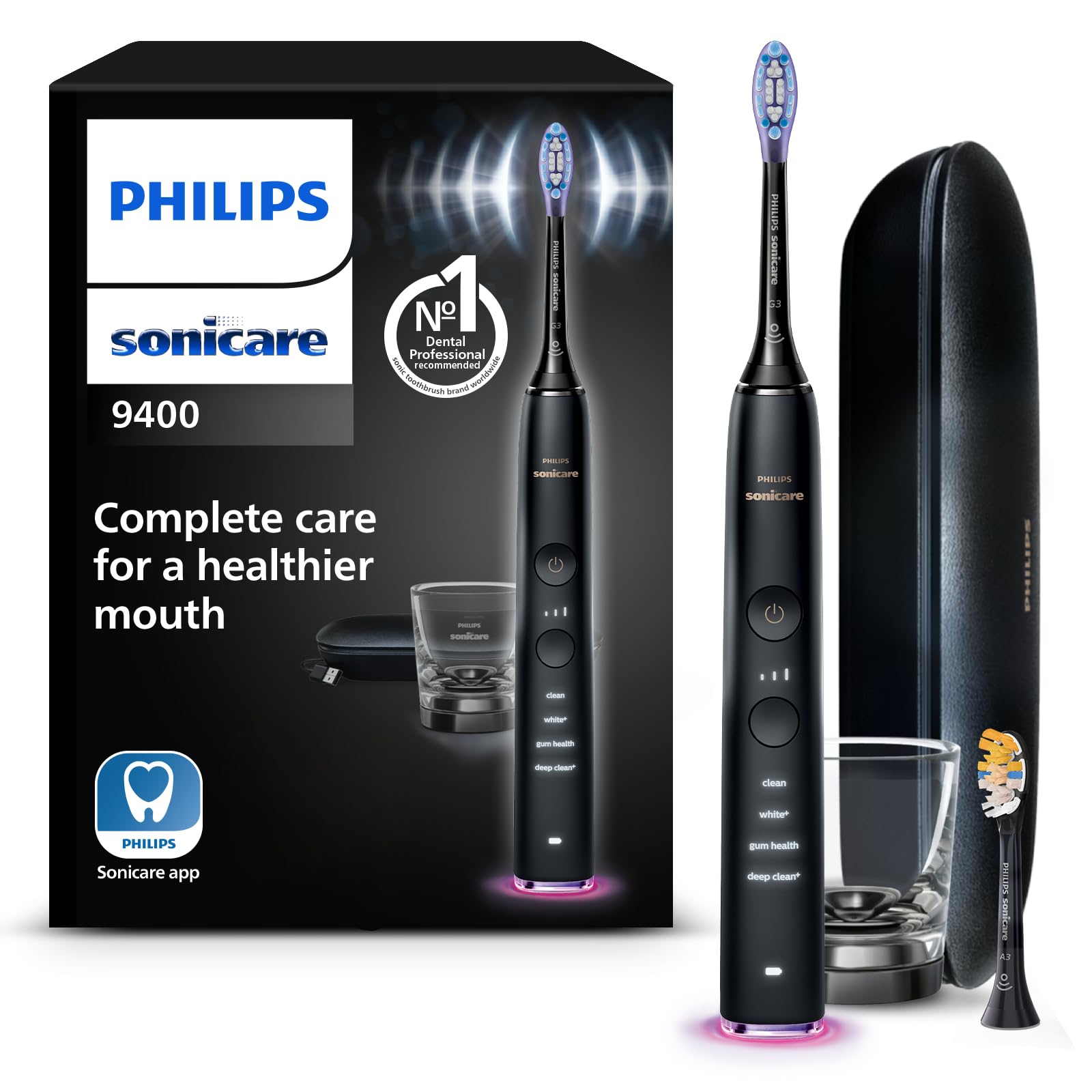 Mua Philips Sonicare DiamondClean Smart 9400 Electric Toothbrush, Sonic ...