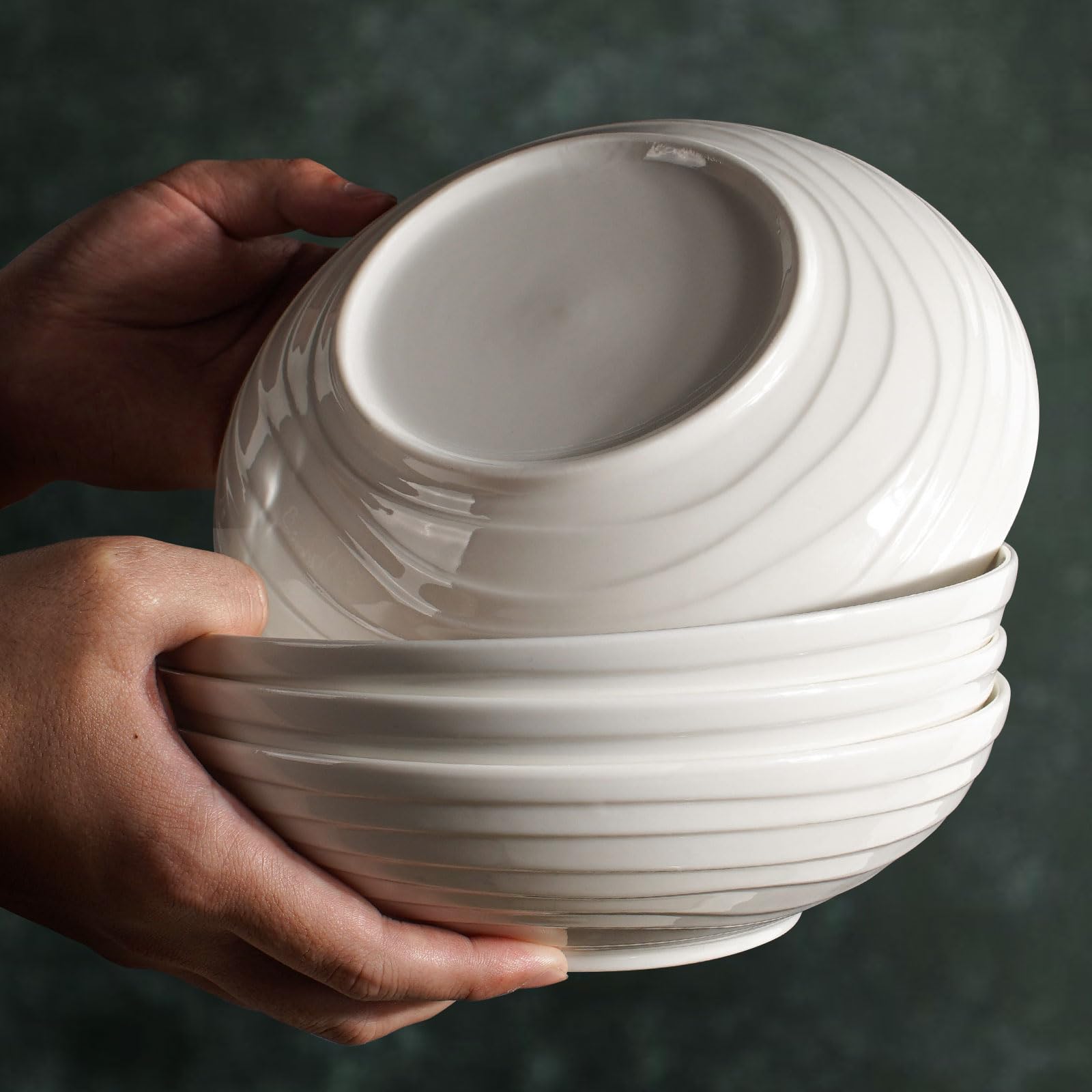 Mua Artena Pasta Bowls 32oz, Ceramic Large Salad Bowls 8 inch, Soup ...