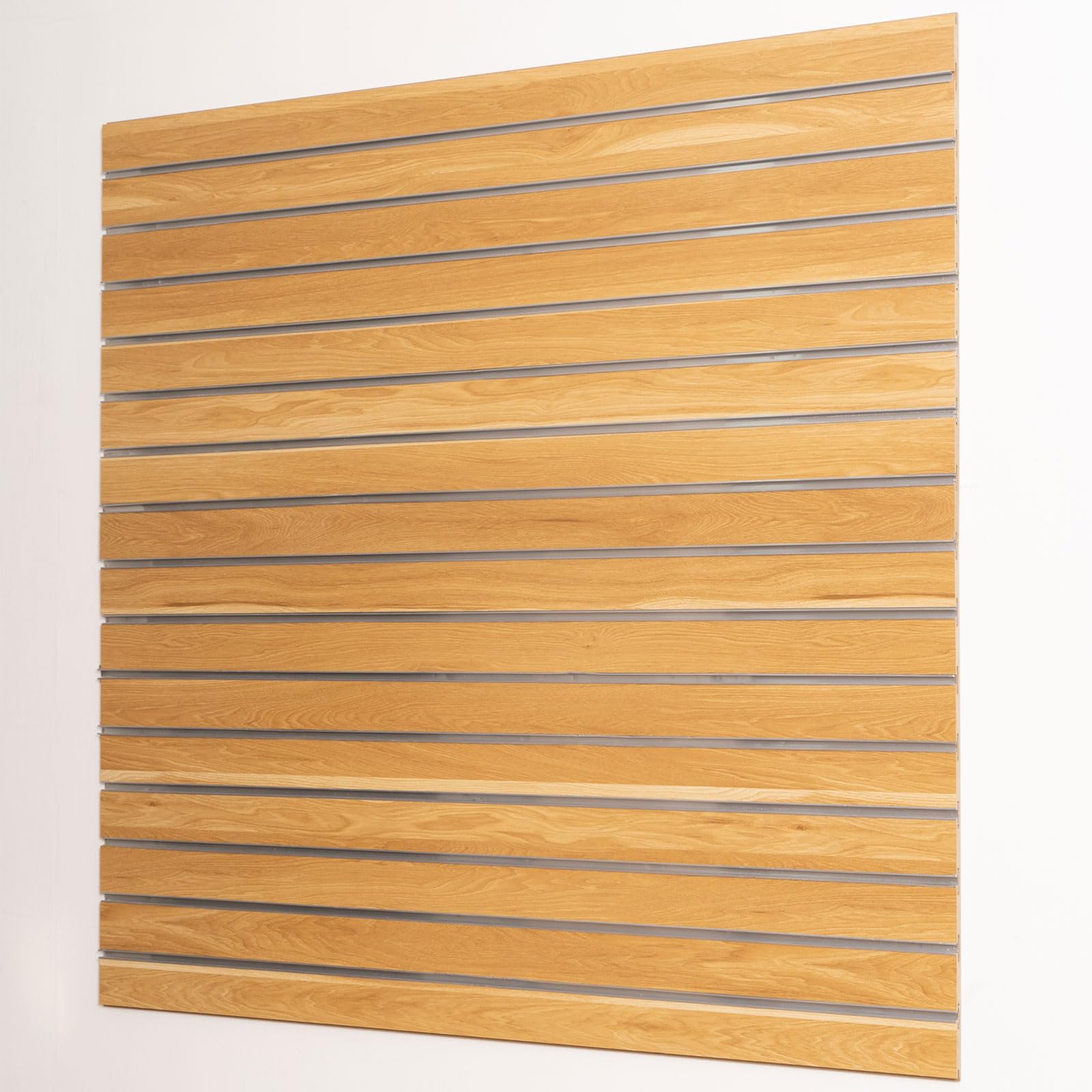 FRAYSCENT MDF Slat Wall Paneling for Retail Display 2 Pack 4'x2', Maple ...