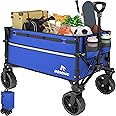 Amazon.com: ROSONG Collapsible Wagon Cart with Wheels Foldable ...
