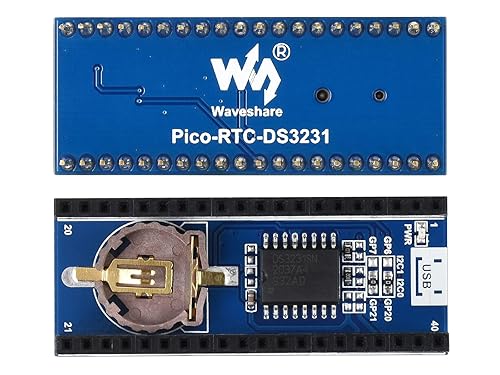 Waveshare Precision RTC Module, Compatible with Raspberry Pi Pico, Real ...