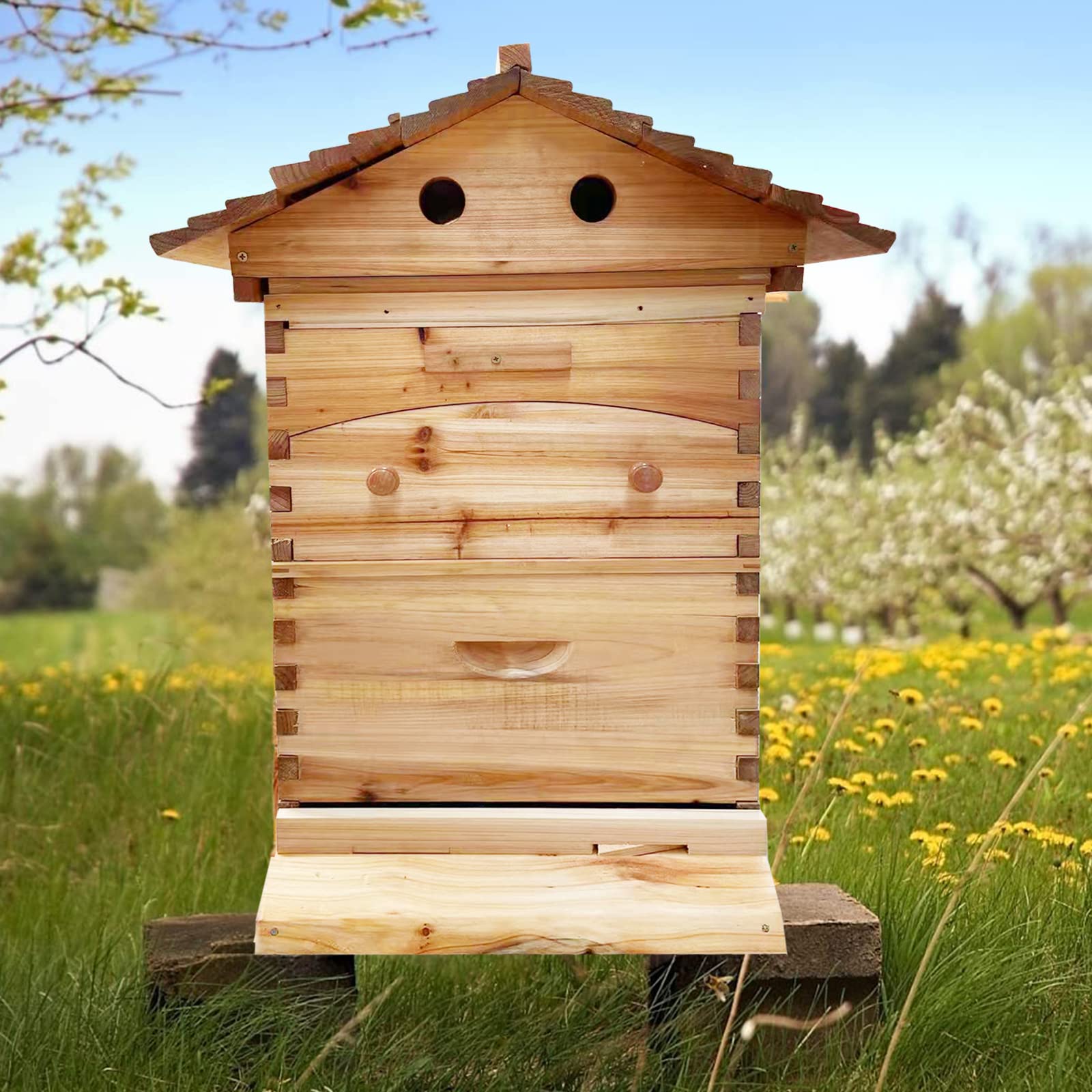Mua Flows Hives Beehive with 7 Frame Bee Box Auto Wooden Honey Bee ...